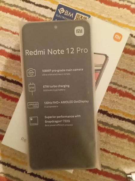 Redmi not 12 pro 4g