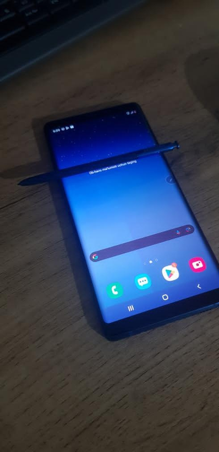 Samsung note 8 6/256