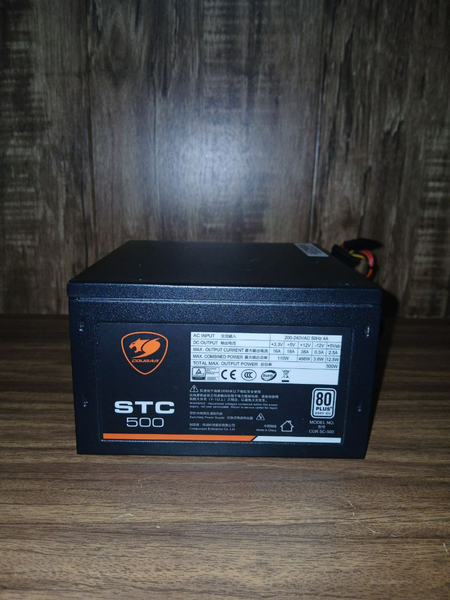 Блок питание Cougar STC 500W +80