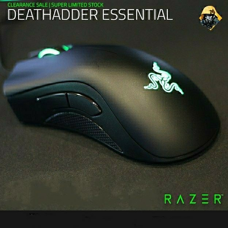 СКИДКА! Оригинал!RAZER Deathadder Essential Игровая мышка/мышь/mishka
