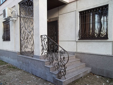 Решетки на окна и многое другое.