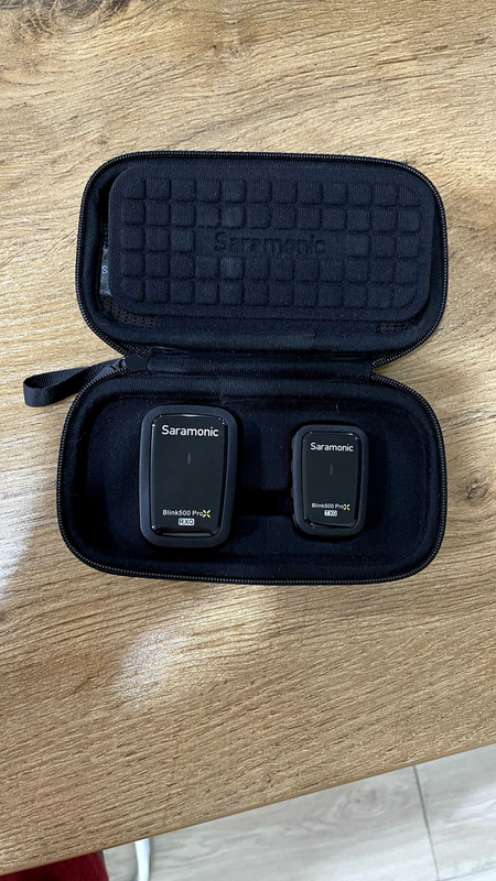 Беспроводной петличный микрофон Saramonic Blink500 ProX