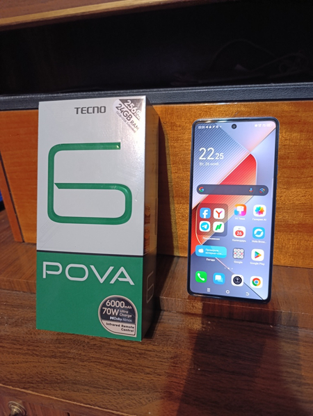 Tecno pova 6 telefon sotilodi,urgenchda.