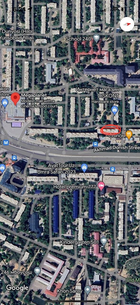 Продается 3-х комнотная квартира