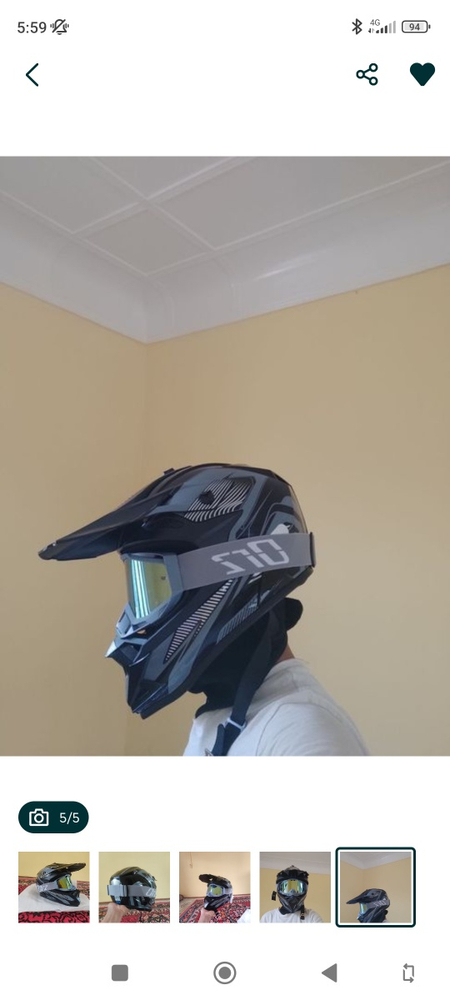 Kaska enduro shlem sotiladi