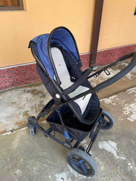 Коляска 2 в 1, черная