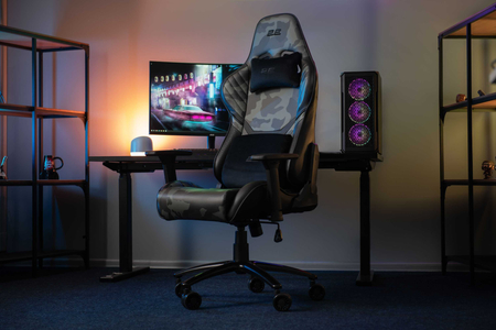 2E Gaming Chair HIBAGON II Black/Red (2E-GC-HIB-BKRD)