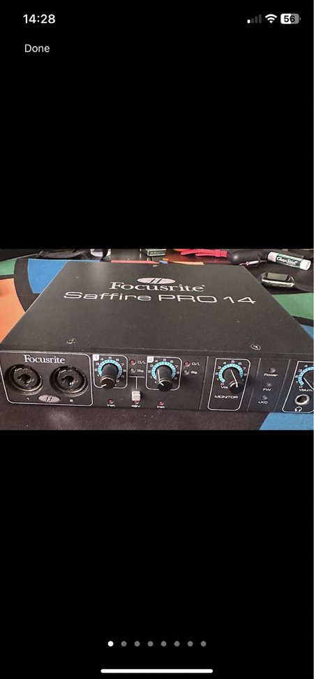 Продаю focusrite saffire pro 14