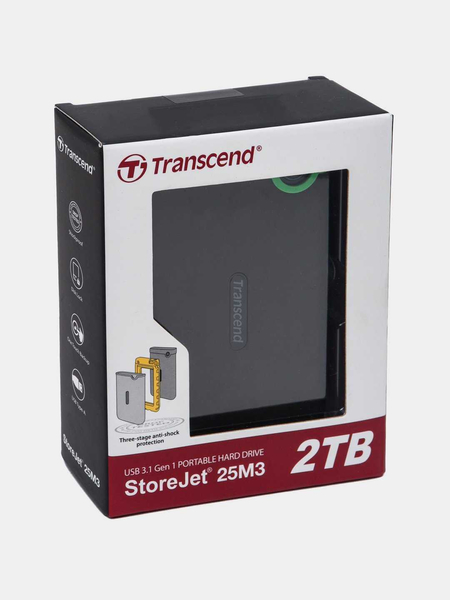 Hard, Внешний жесткий диск Transcend 1Tb, 2Tb, 4Tb