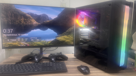 Продаётся RGB Мощный Дизайнерский и Геймерский Комлект