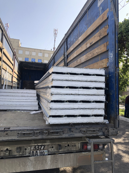 Sedvic paneldan dokolava agarlar qurb beramiza