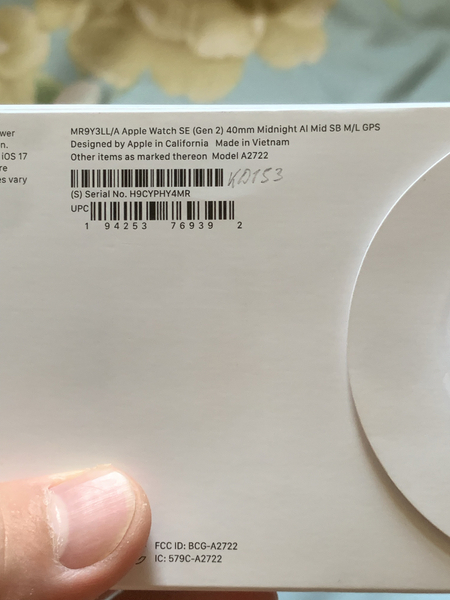 Apple watch se Gen 2 yangi 1 sikl