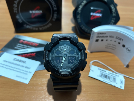 Casio G-Shock GA-100-1A1