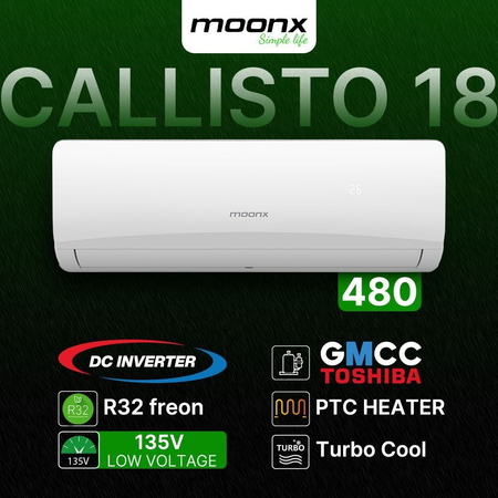 Кондиционер Moonx 12 Invertor Low Woltage 135W Доставка