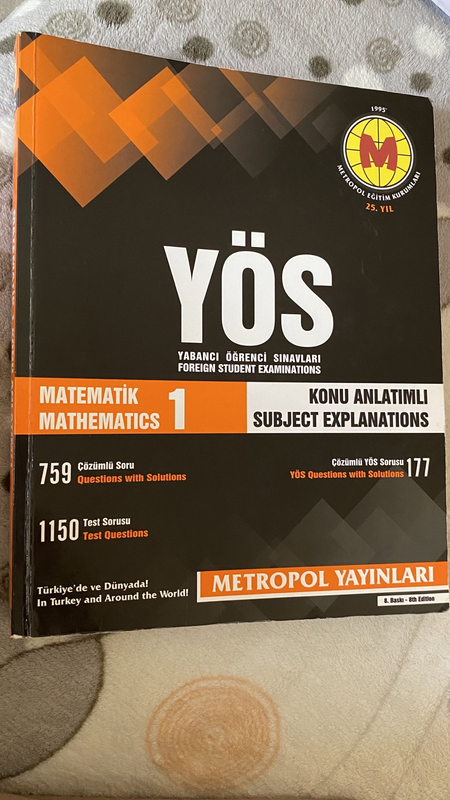 Yos Matematik 1 (konu anlatımlı)
