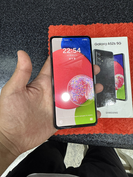 samsung a52s 5G pamit 8.128g holati zor karopka dak bor