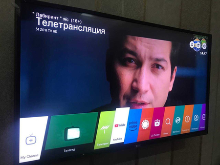 Телевизор LG 43UJ634V  Smart Madi in Korea