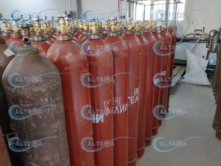Гелий газ марки Б 4.0 (99,99%) в 40 литровом баллоне (5,7м3)