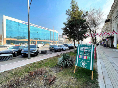 Продается нежилое помещение в центре столицы м.Ойбек 93м2.