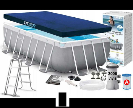 Каркасный бассейн | INTEX | basseyn | bassen | бассейн| басейн | ПП-16