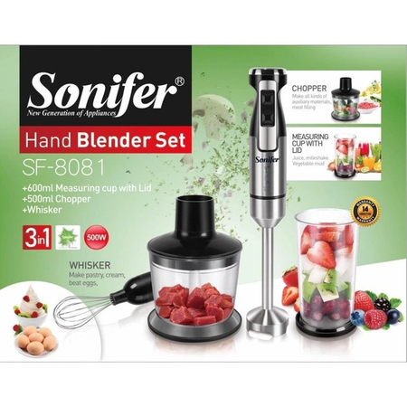 3в1 Блендер Чоппер Венчик Миксер Sonifer sf-8081 Blender Choper Mikser