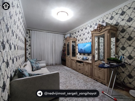 Квартира ИПОТЕКА Сергели 6а 2/6/7 с мебелью и техникой 50 кв,м