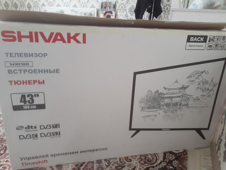 Срочно продается телевизор-Model TV LEDS43KF5000 марки SHIVAKI  новый