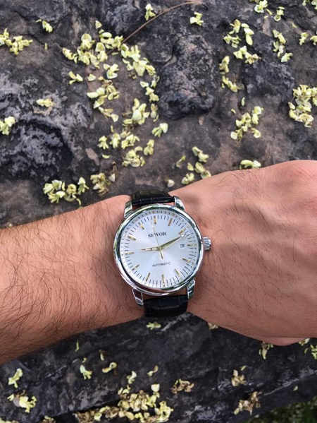 Sewor Automatic Mexanika soat chasi watch часы
