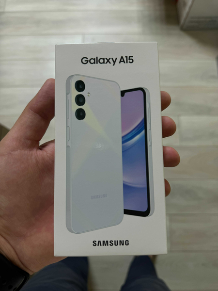 Продается новый Samsung A15 6/128 (гарантией и страховкой на 1 год)