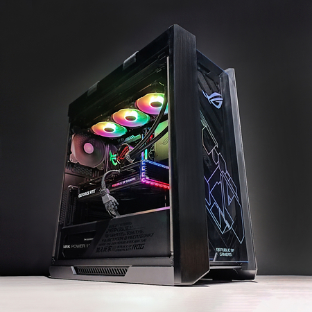 ROG RTX 4070Ti Super | ROG Z790-E | ROG Ryuo III 360 | ROG Helios G601