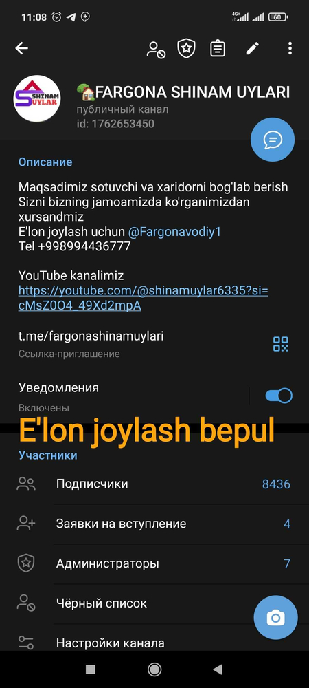 Uyingizni sotishda yordam beramiz biz o'z ish faolyatimizi boshladik