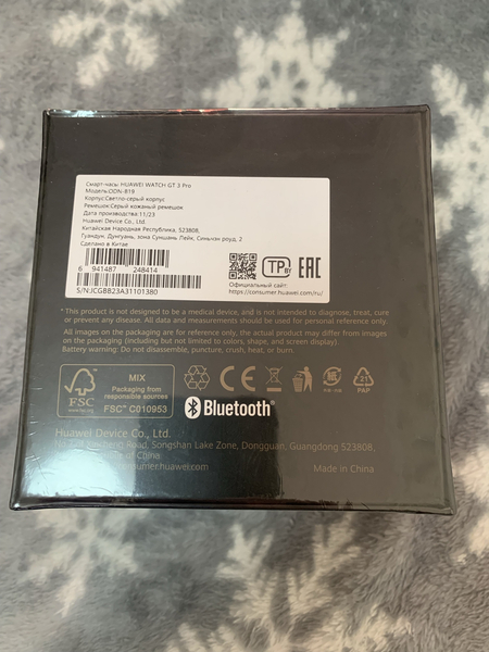 Huawei watch GT 3 Pto Titanium version, запечатанные