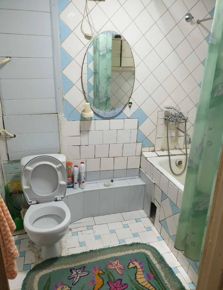 Продаётся 2/3/4 массив Ялангач,  балкон 2×6.