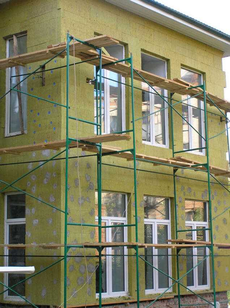 Утепление фасада системой ТехноНИКОЛЬ