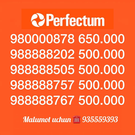 Perfectum nomer Yunusobod Unversam
