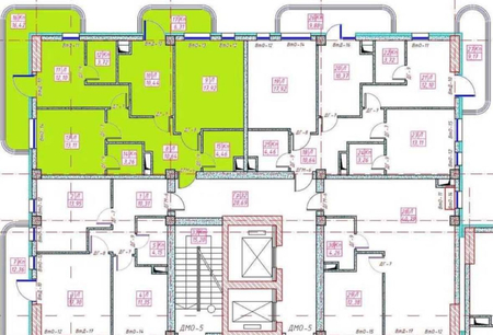 Продам квартиру 3х ком 83м2 + балкон 22м2 ЖК 