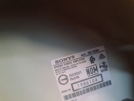 Usilitel sony 1000wat 4 kanali