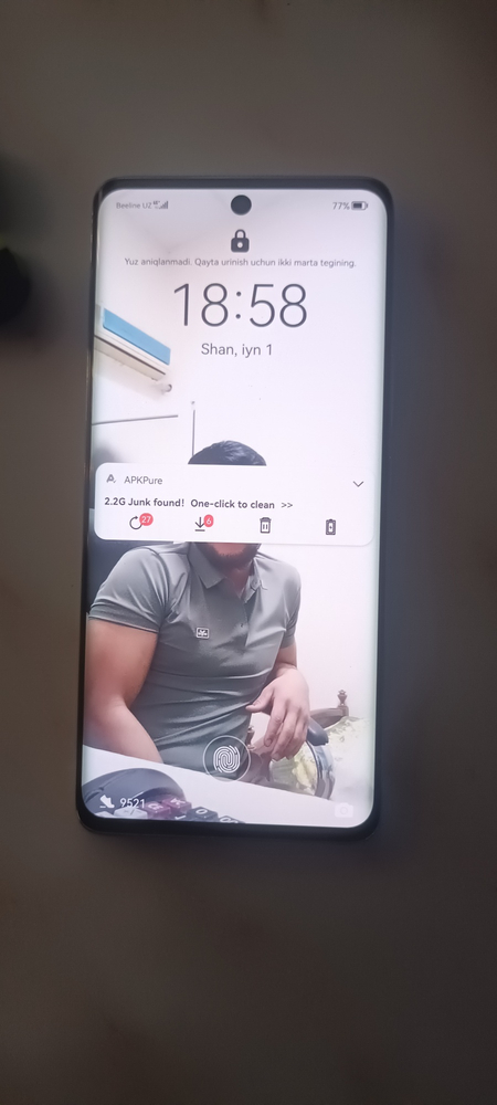 HUAWEI nova8 xotiasi 8ga 128