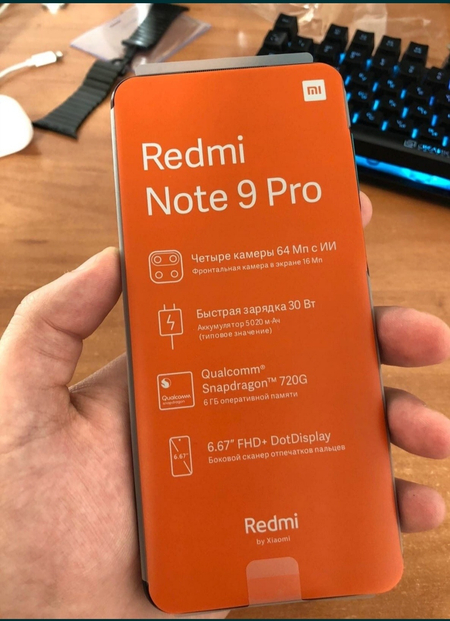 Redmi not 9 pro 6 128