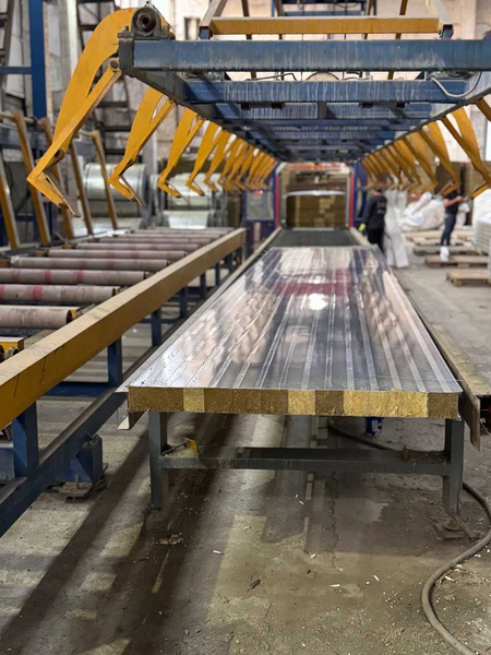 Продается линия для производство Сэндвич (сендвич) панелей из Базальта