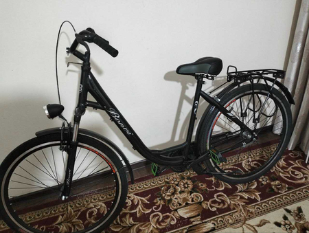 Buqa 28 velosiped amortizator bilan BONVI rangi qora