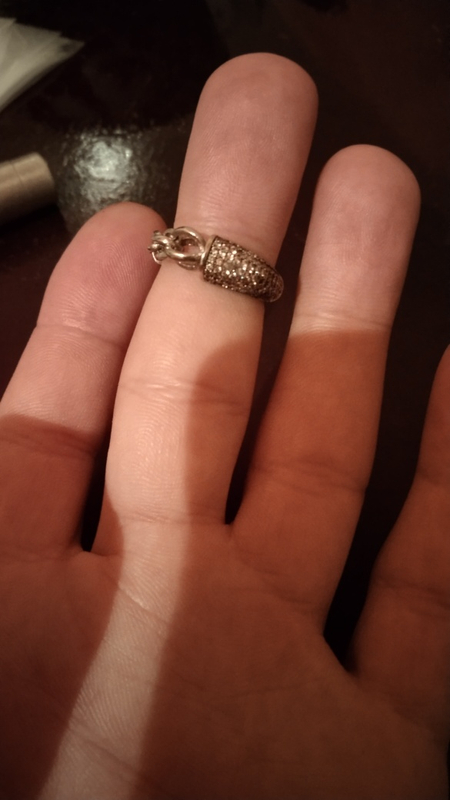 Серебряное кольцо 925пробы