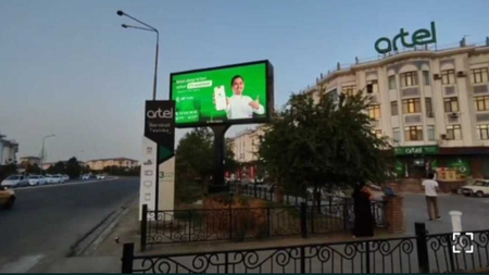 ,Led ekranga reklama joylash, Реклама на лед экранах
