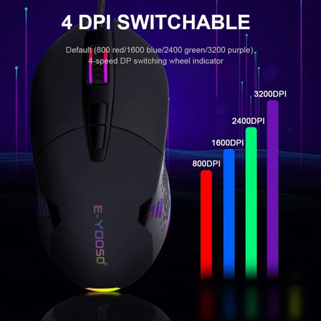 Мышка игровая Redragon E-yosoo X-6 Gaming