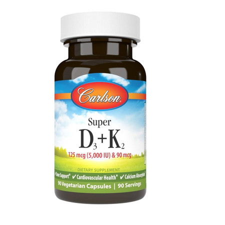 Carlson super D3 +K2 (5.000IU)