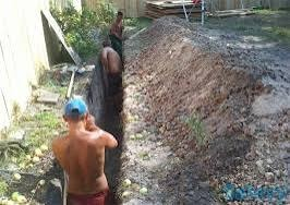 Копаем траншеи яма колодец подкоп ПОДВАЛ Канализация водопровод.Делаем