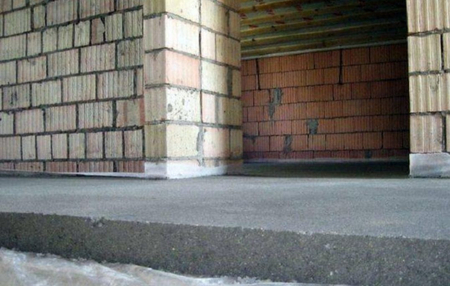 Услуга полусухой стяжки и аренда аппарат