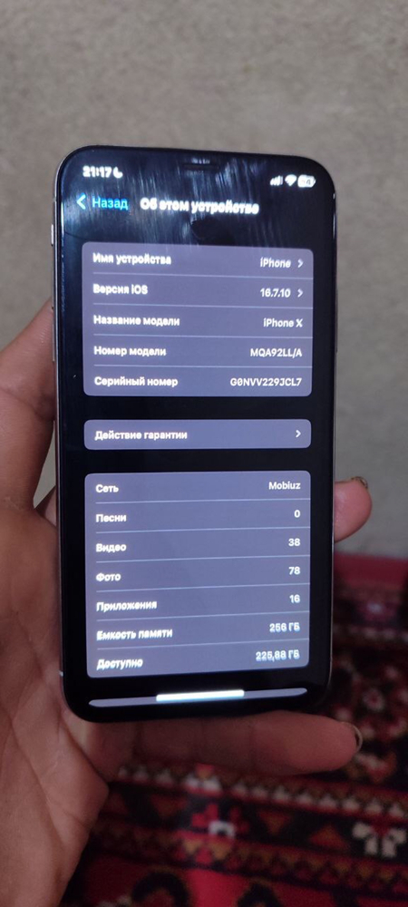 Iphone x abmen asosan xrga yana variantlar bosa ayturasilar