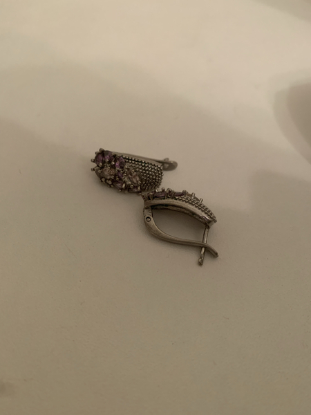 Сережки серебро 925 проба