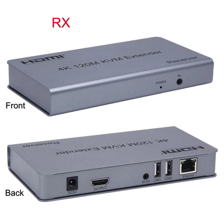 HDMI + USB удлинитель на 200М FullHD (1080p), HDMI + USB Extender 200M